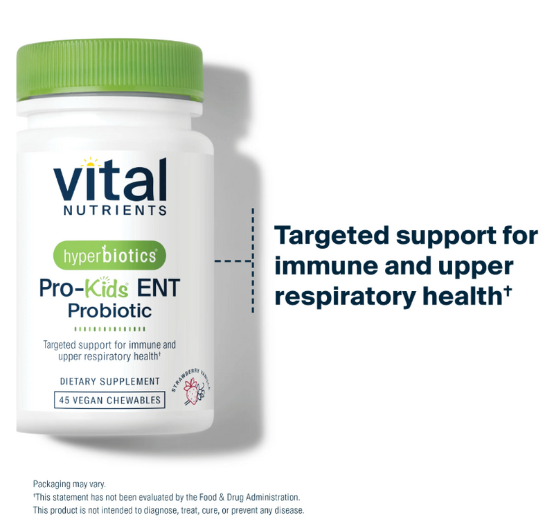 Vital Nutrients Hyperbiotics Pro-Kids® ENT Probiotic – Integrated Nutraceuticals Ltd.