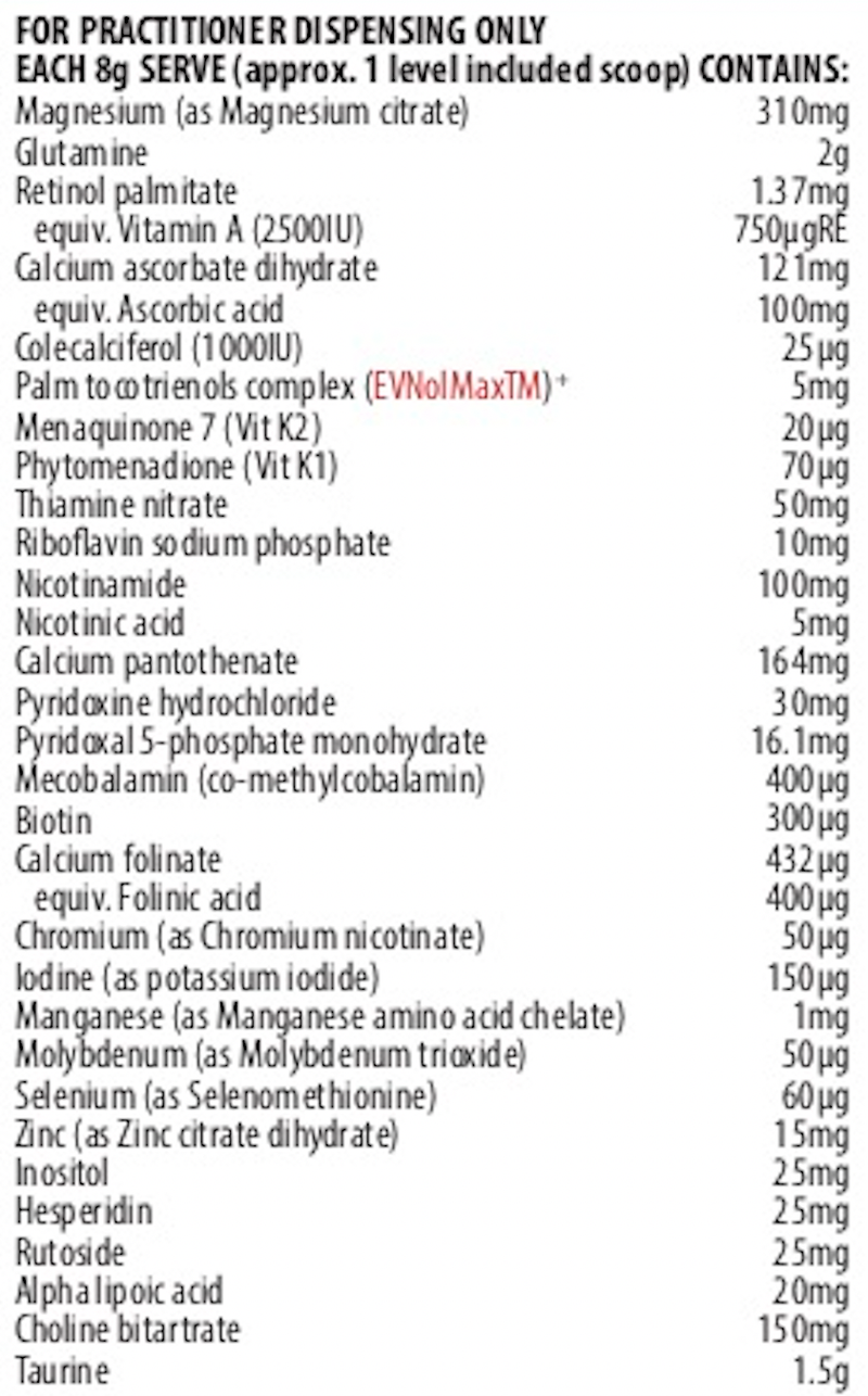 Orthoplex White MagGI Restore – Integrated Nutraceuticals Ltd.