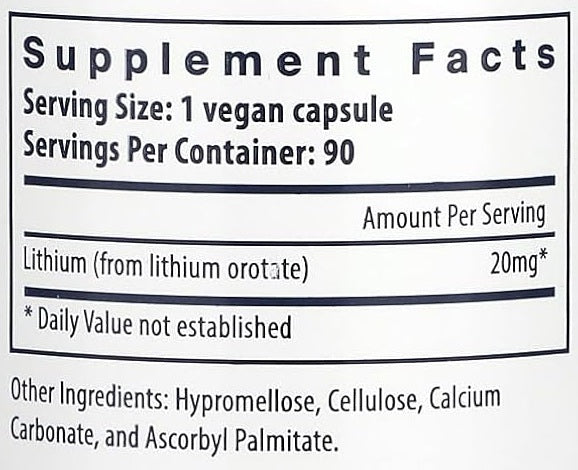 Vital Nutrients Lithium (Oratate) | INL Asia – Integrated ...