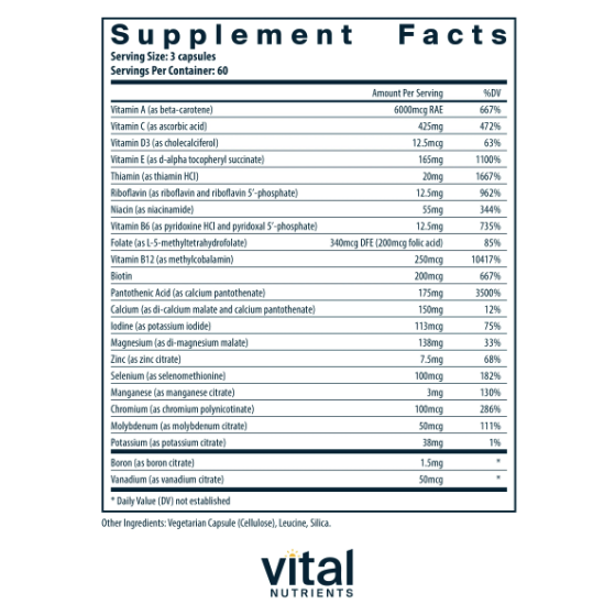 Vital Nutrients Multi-Nutrients III | INL Asia – Integrated ...